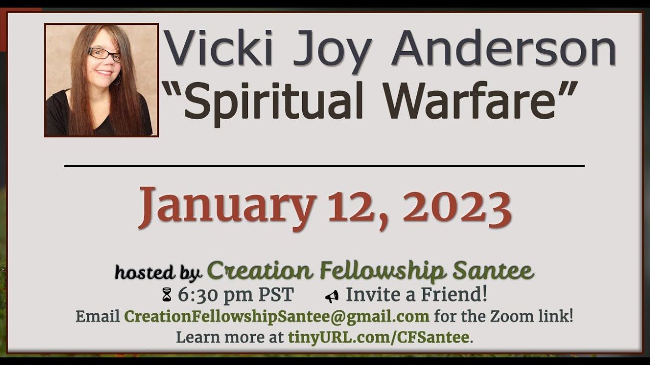Spiritual Warfare by Vicki Joy Anderson, | Let's Church