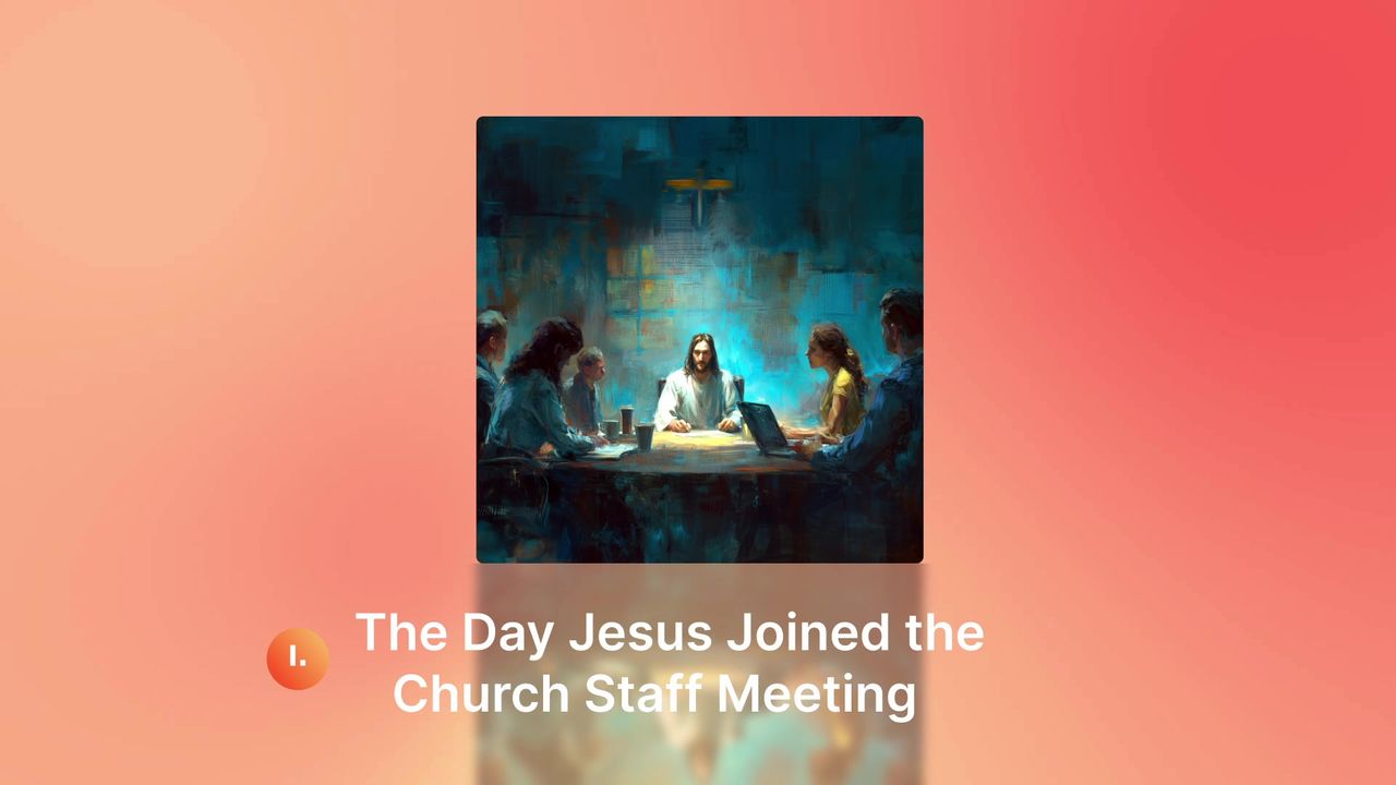 84: The Day Jesus Joined the Church Staff Meeting - Let's Church