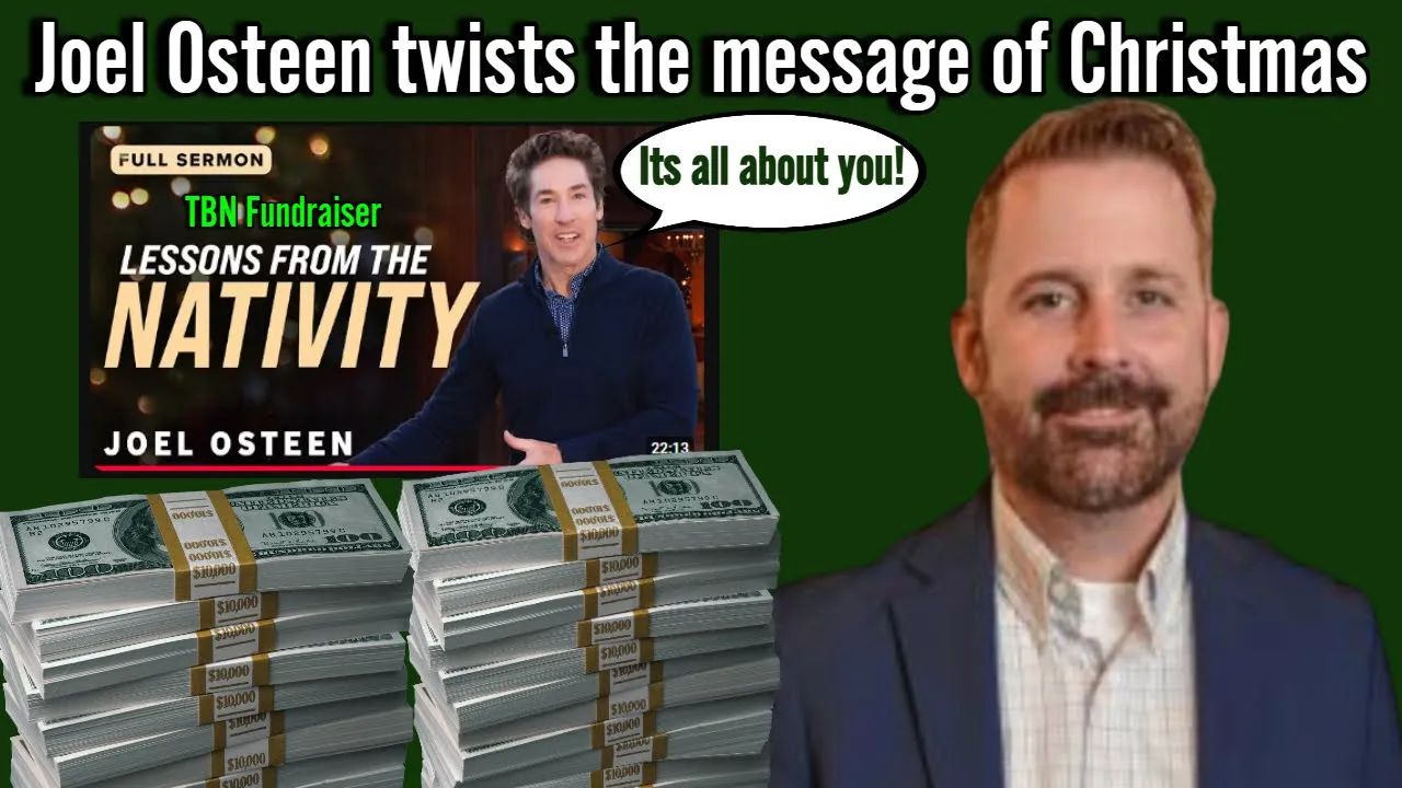 $$ Osteen Twists Nativity Story During TBN Fundraiser $$, | Let's Church
