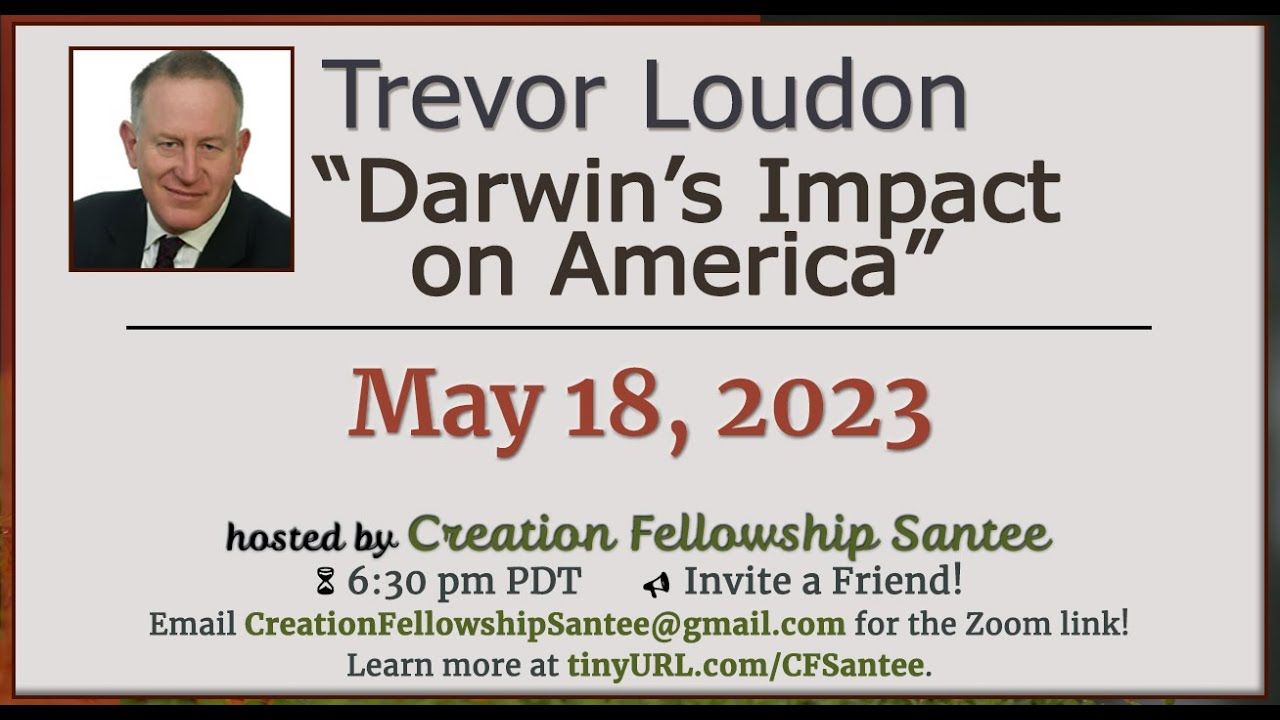 Darwin’s impact on America with Trevor Loudon, | Let's Church