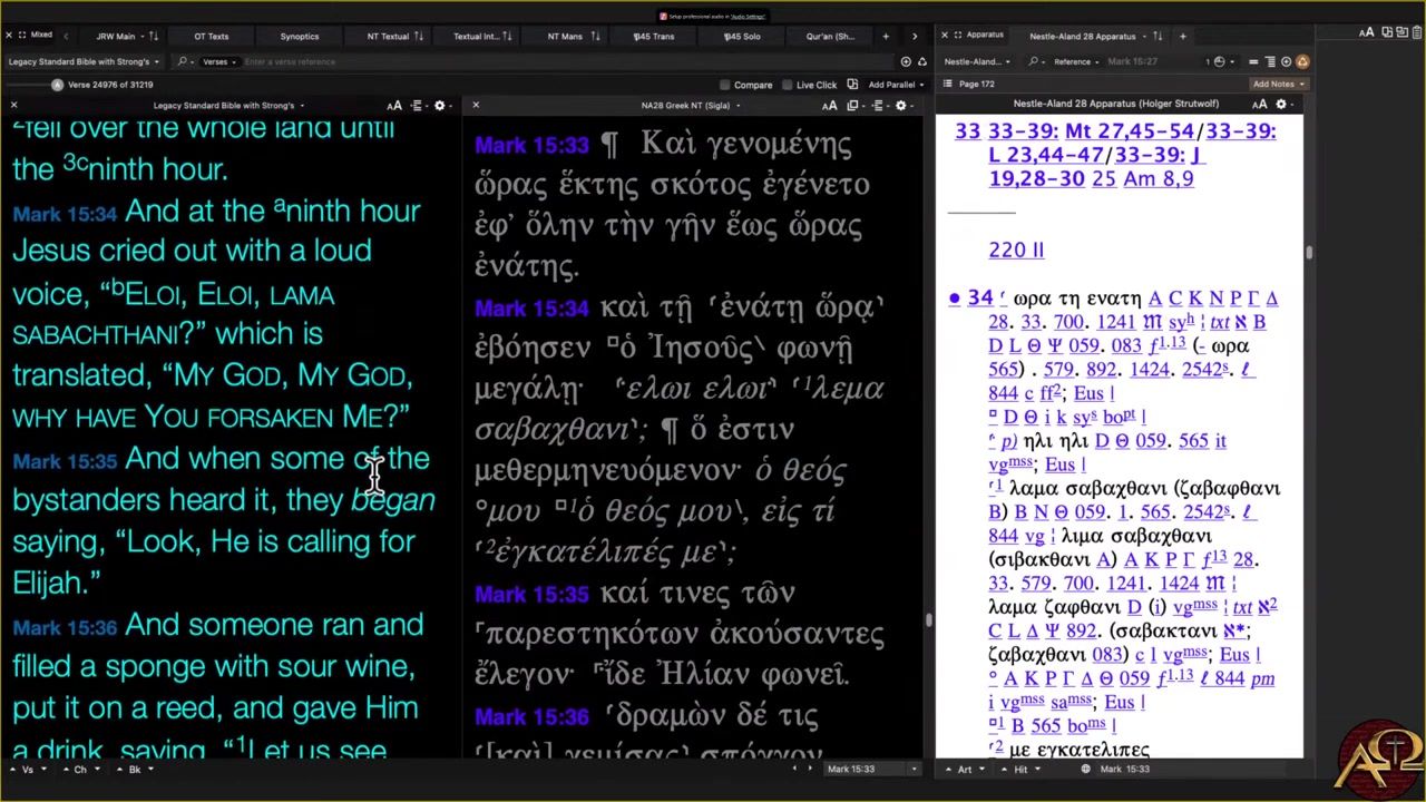 Did the Father Forsake the Son, World View and Aristotle, | Let's Church